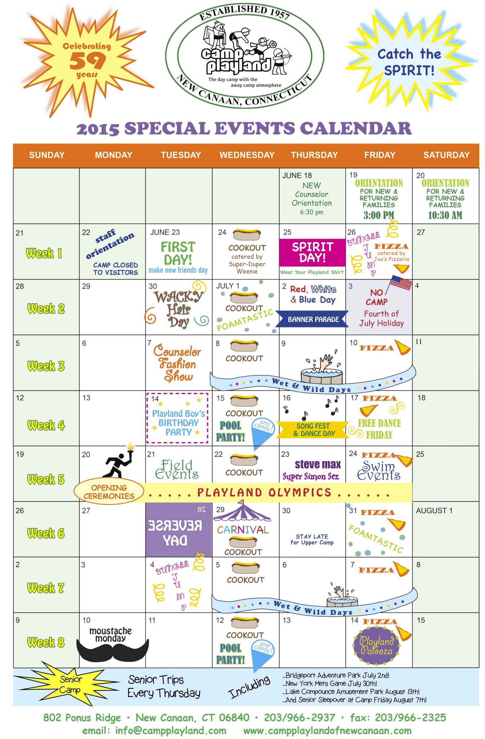 Special Events 2015 Special Events 2015
